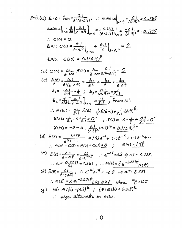 Solution Digital Control System Analysis and Design 3E - Charles ... Solution Digital Control System Analysis and Design 3E - Charles ...