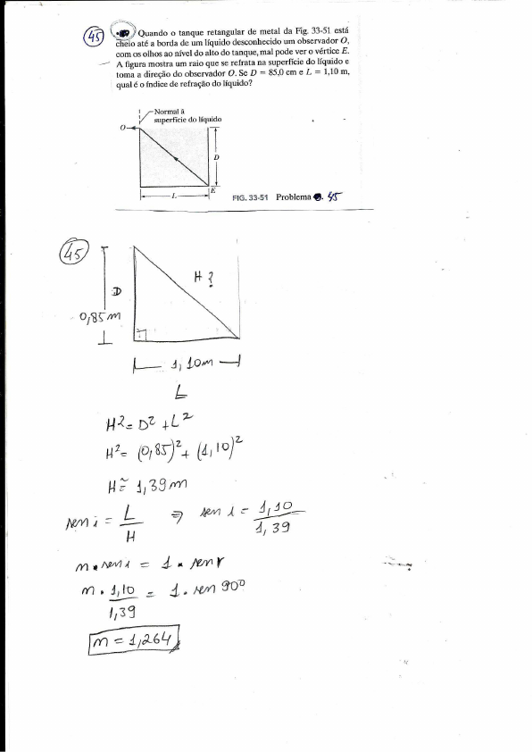 Lista de Exercicio 03 B Resolvida Física IV Prof. André - Física III Lista de Exercicio 03 B Resolvida Física IV Prof. André - Física III