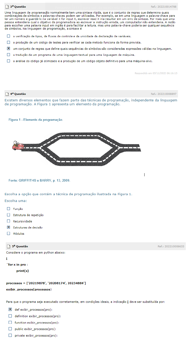 Paradigmas De Linguagem De Programação Em Python Avaliando Aprendizado 04 Programação Python