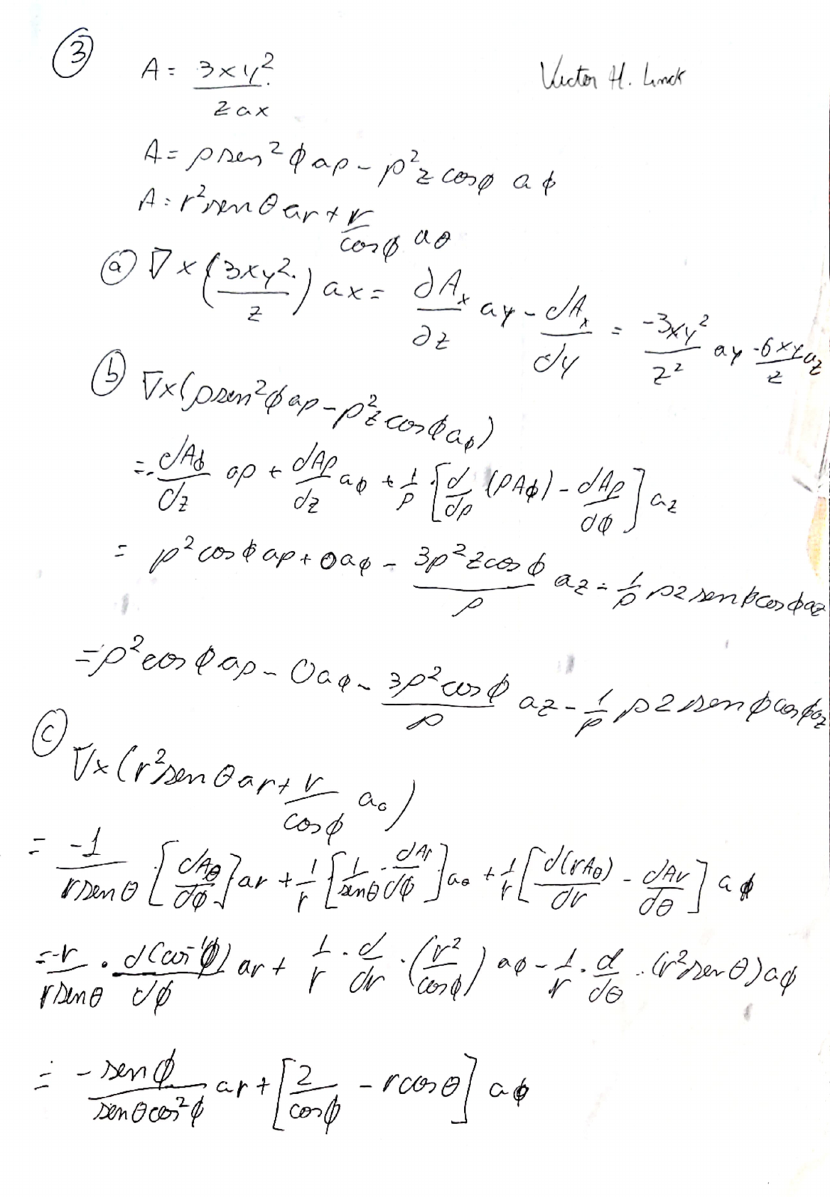 PROVA 1 - ELEMAG II - VICTOR HUGO LINCK - Eletromagnetismo