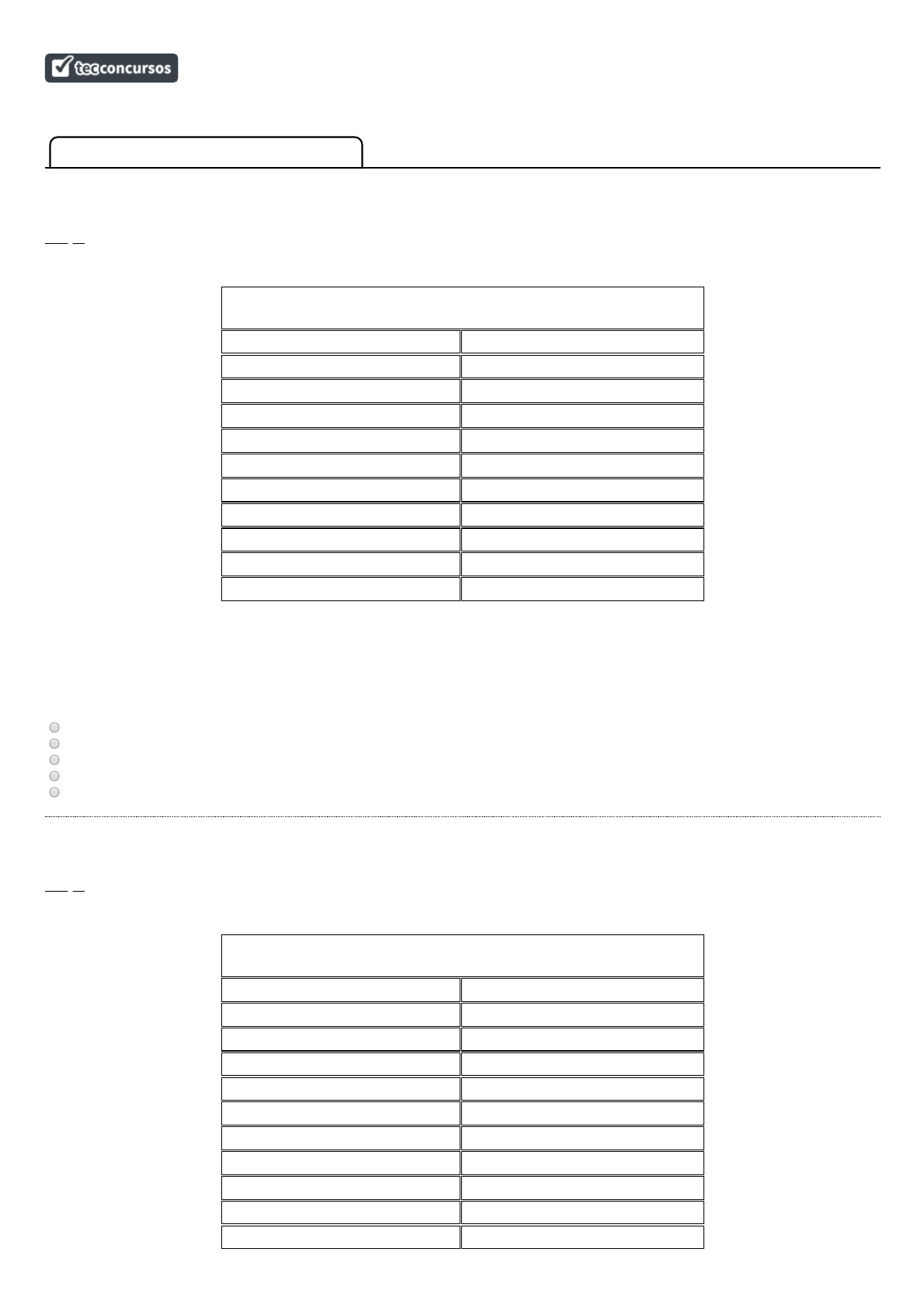 TEC Concursos - Questões para concursos, provas, editais, simulados ...