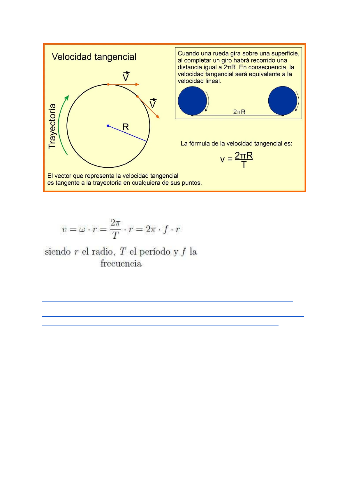 Velocidad Tangencial