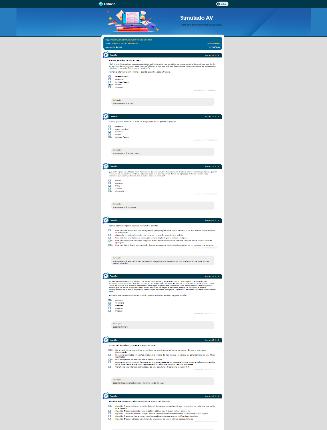 avs PADRÕES DE PROJETO DE SOFTWARE COM JAVA - Padrões de Projeto de ...