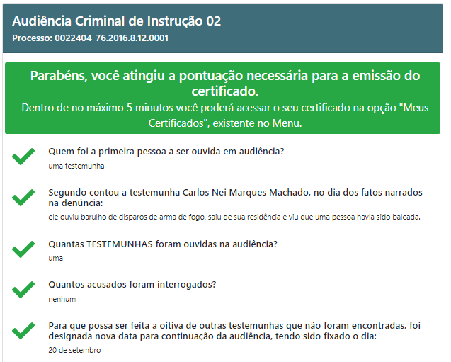 Audiência Criminal de Instrução 02 Processo: 0022404-76.2016.8.12.0001 ...