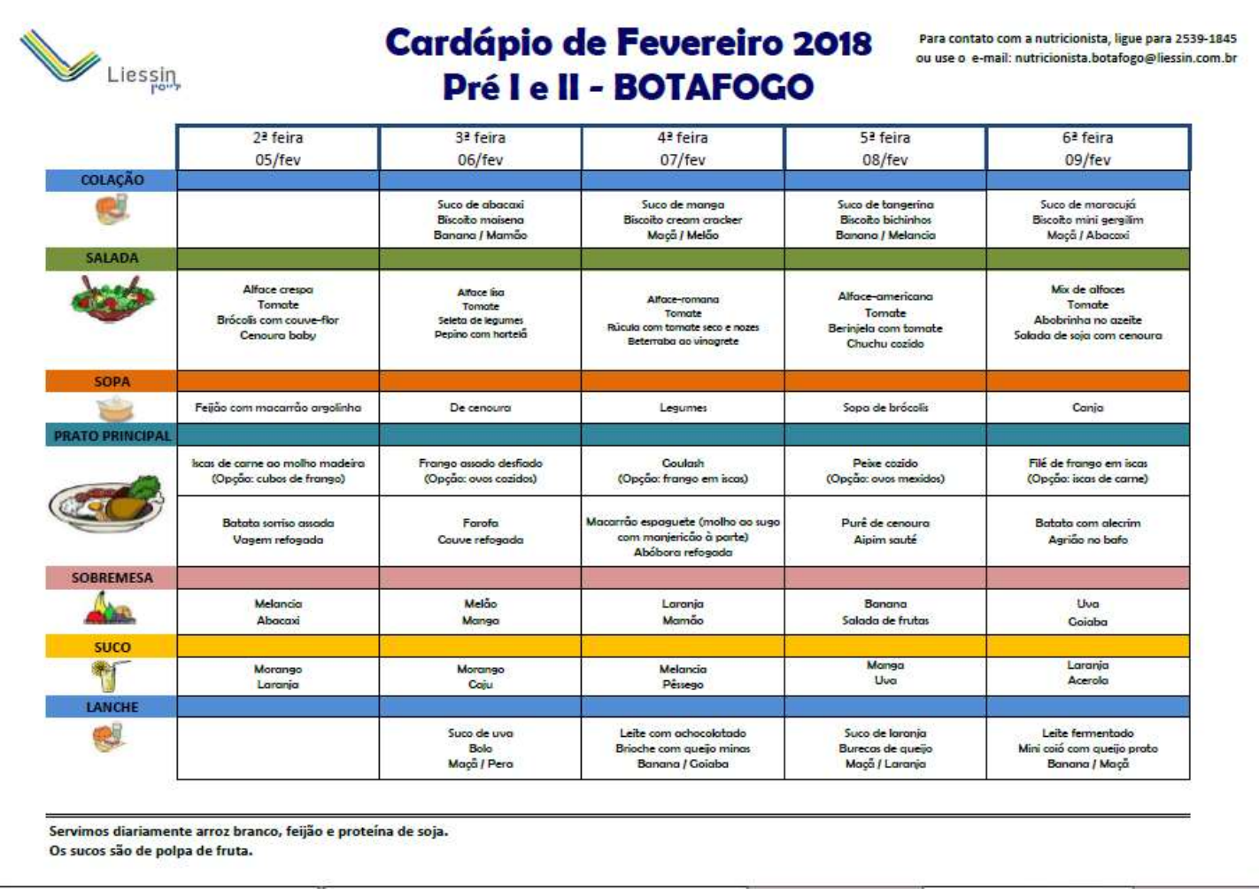 2020327 20052 ModeloCardápioEEI - Unidades de Alimentação e Nutrição