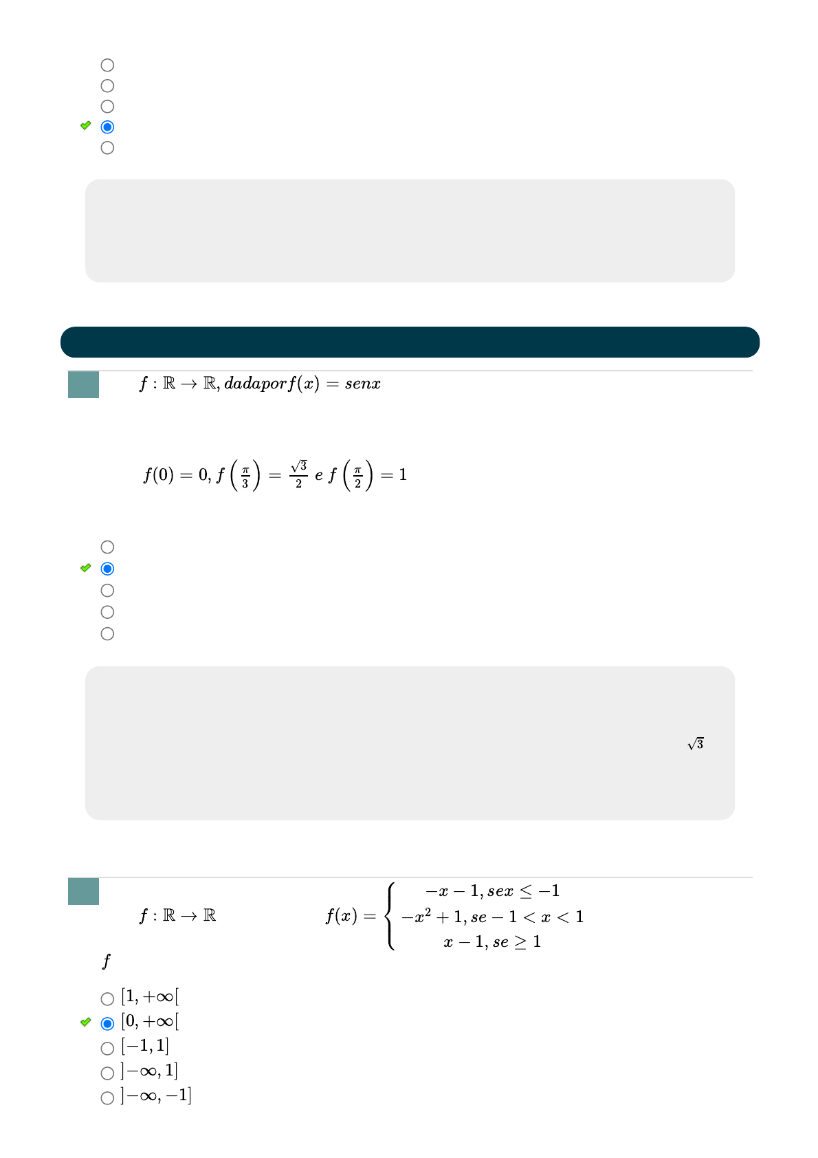 Teste de Conhecimento - Bases Matemáticas - Nota 10 de 10 - Bases ...