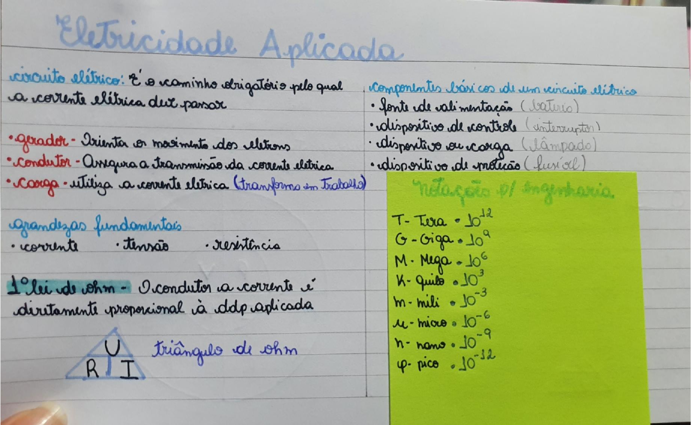 Eletricidade Aplicada Eletricidade Aplicada