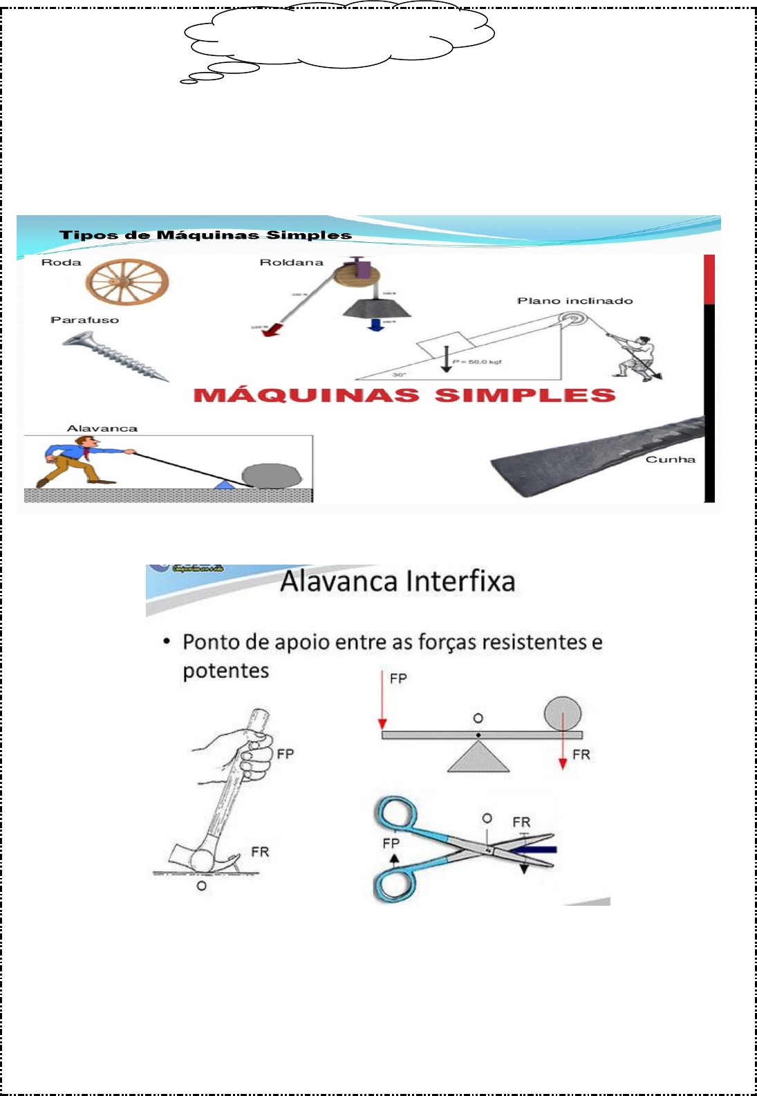 Exemplos De Maquinas Simples De Alavanca Ciências Máquinas