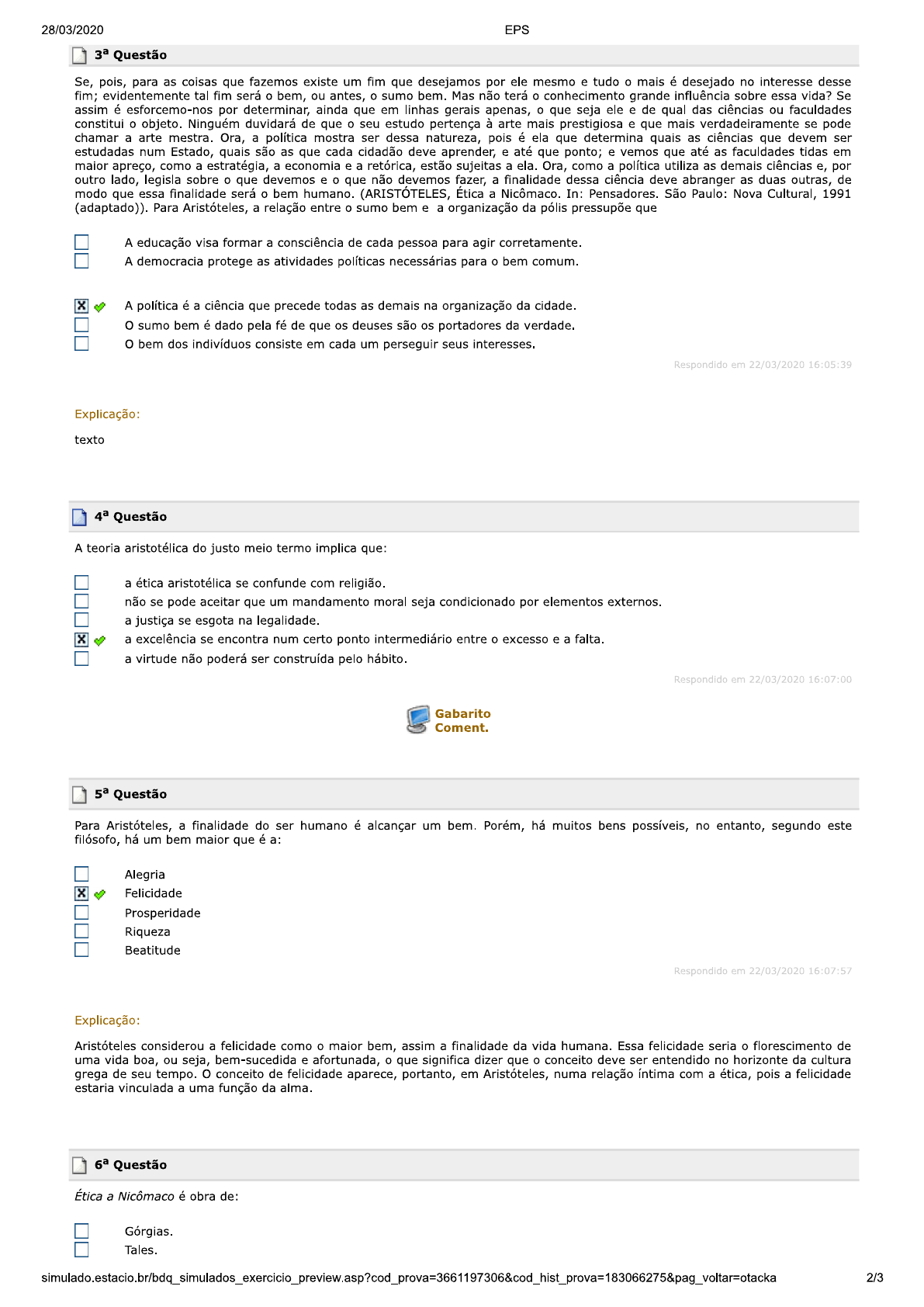 gustavo 3 - Filosofia