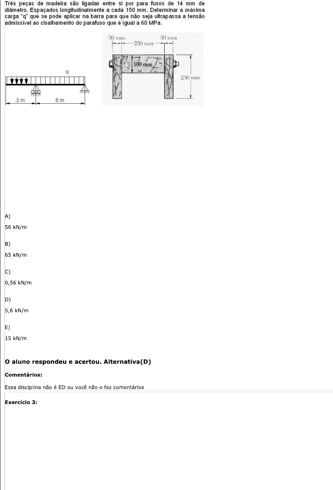 ED UNIP - TEORIA DAS ESTRUTURAS MECÂNICAS 28C3 - CONTEÚDO 4 MÓDULO 3 ...