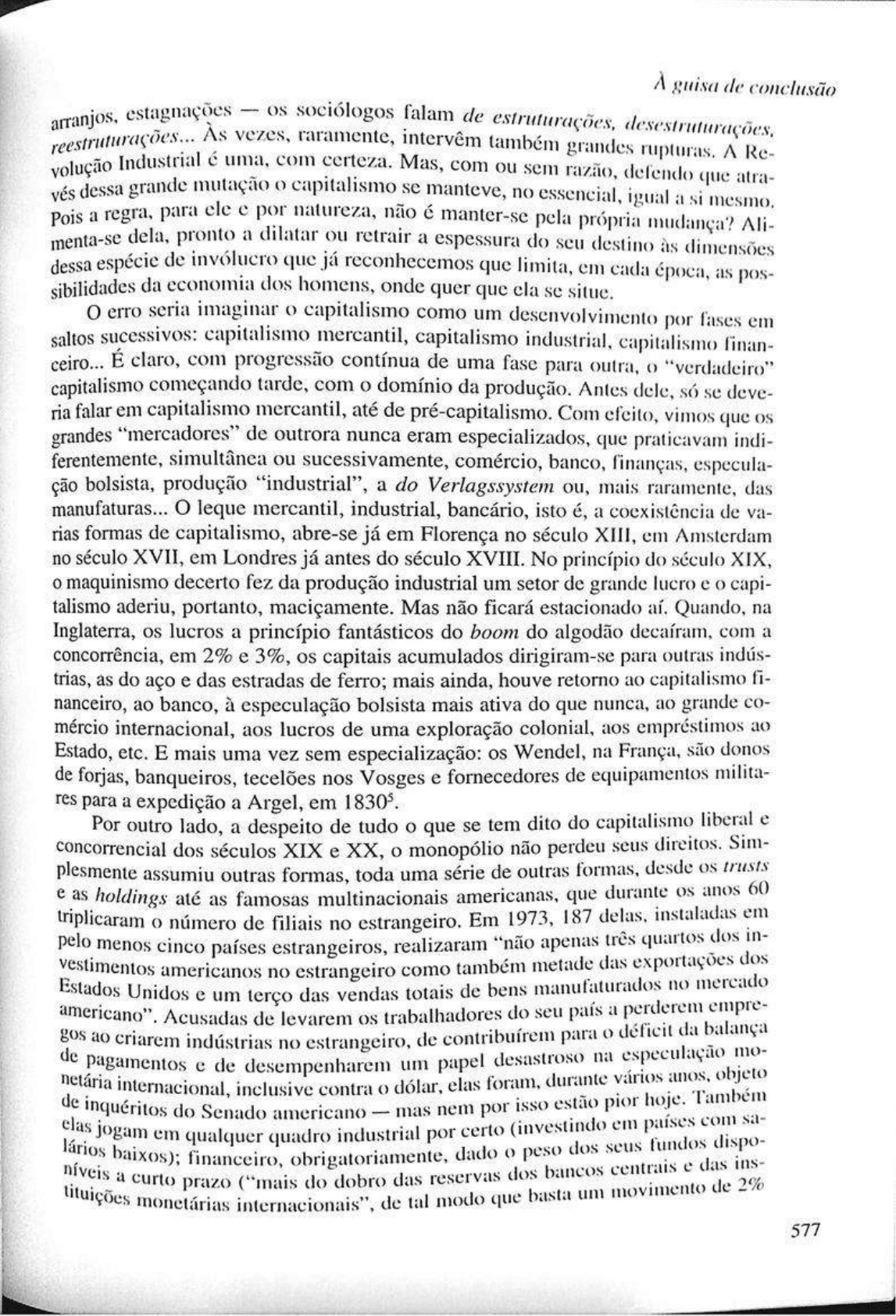à Guisa De Conclusão - RETOEDU