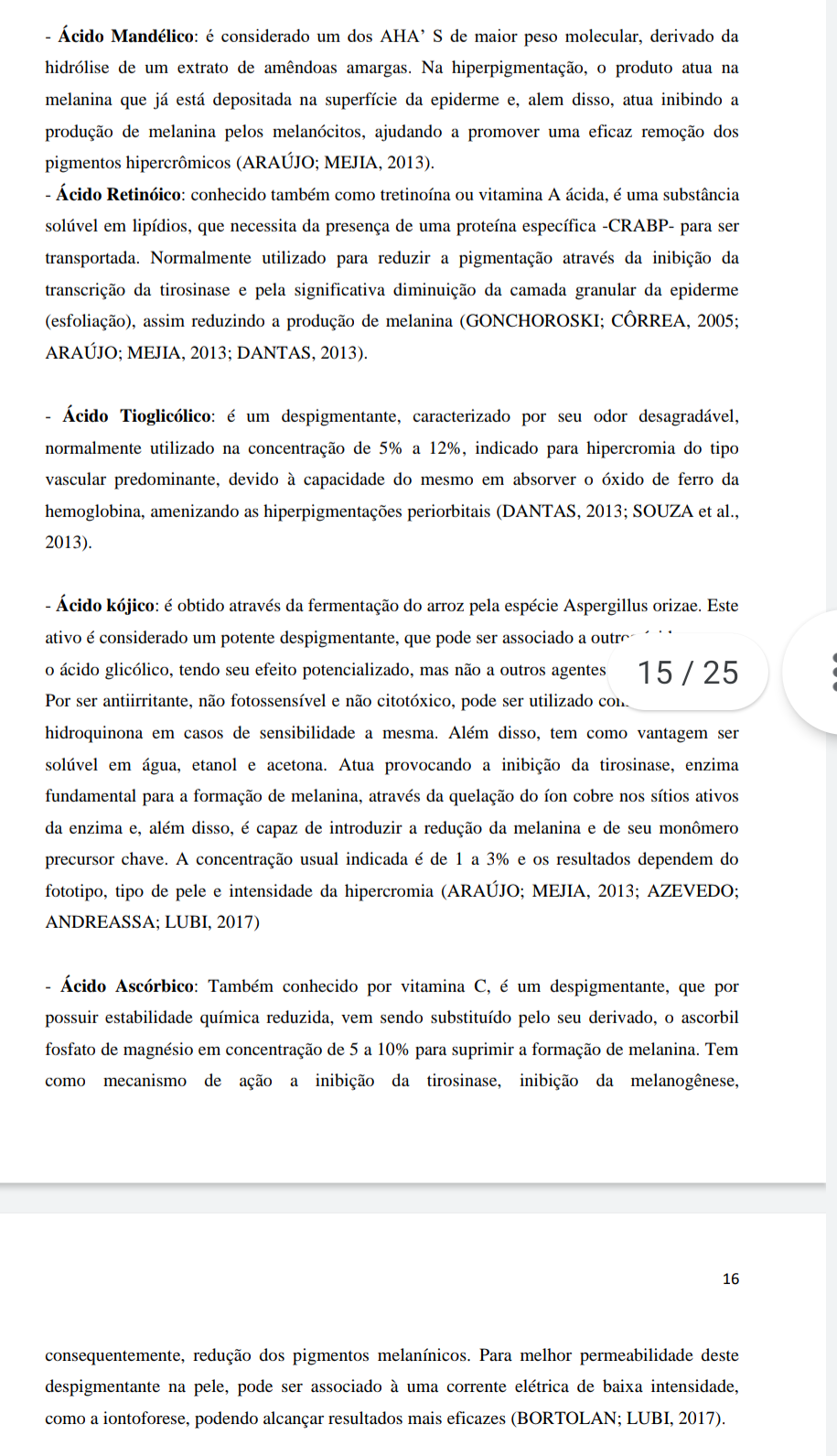 melanose periocular - Cosmetologia