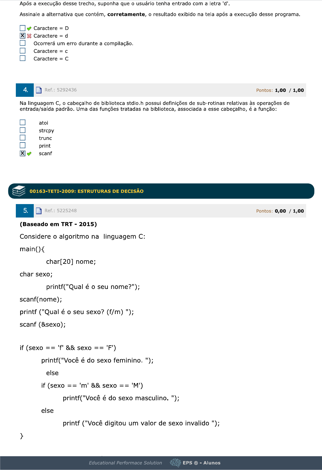 AV INTRODUÇÃO A PROGRAMAÇÃO ESTRUTURADA EM C - Análise e ...