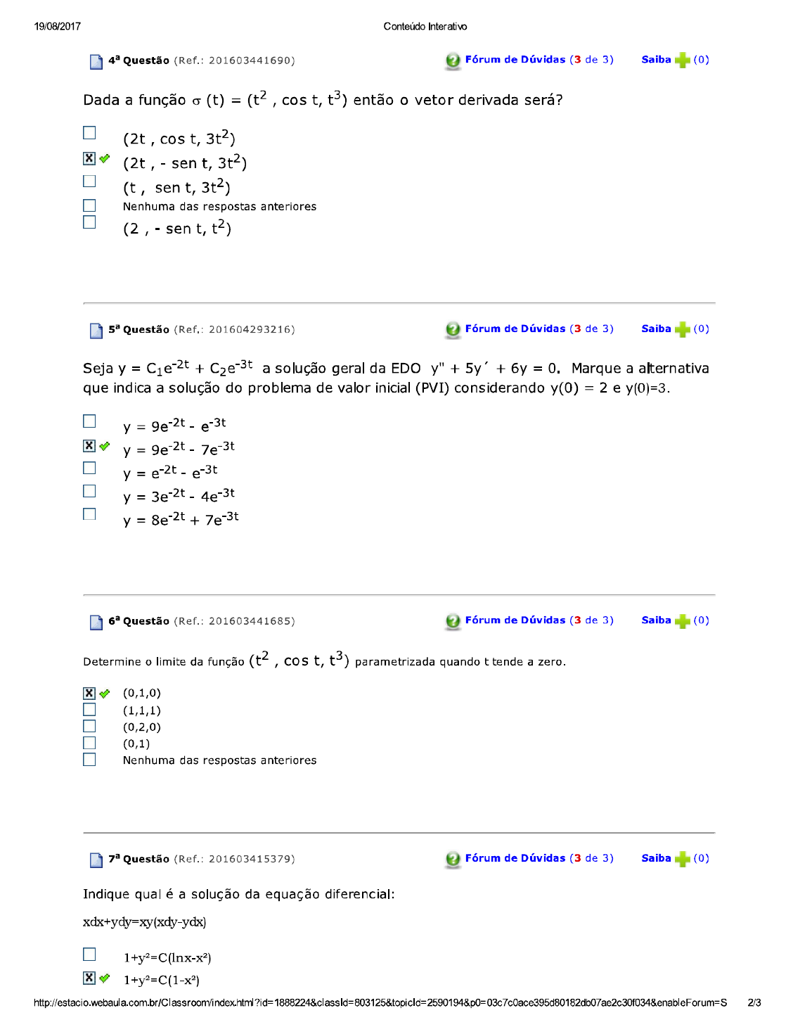 CALCULO 3 (3) - Cálculo III