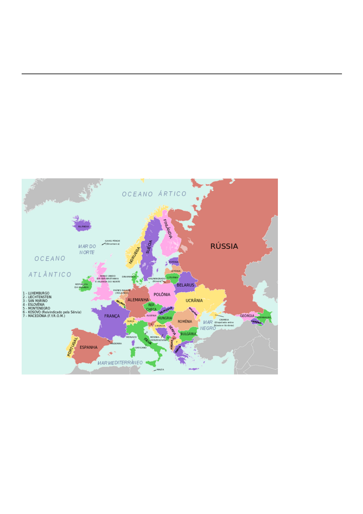Mapa Da Europa Com As Principais Cidades Principais Cidades