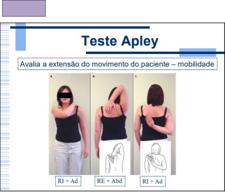 Testes especiais MMSS e MMII - Testes Especiais Membros Superiores ...