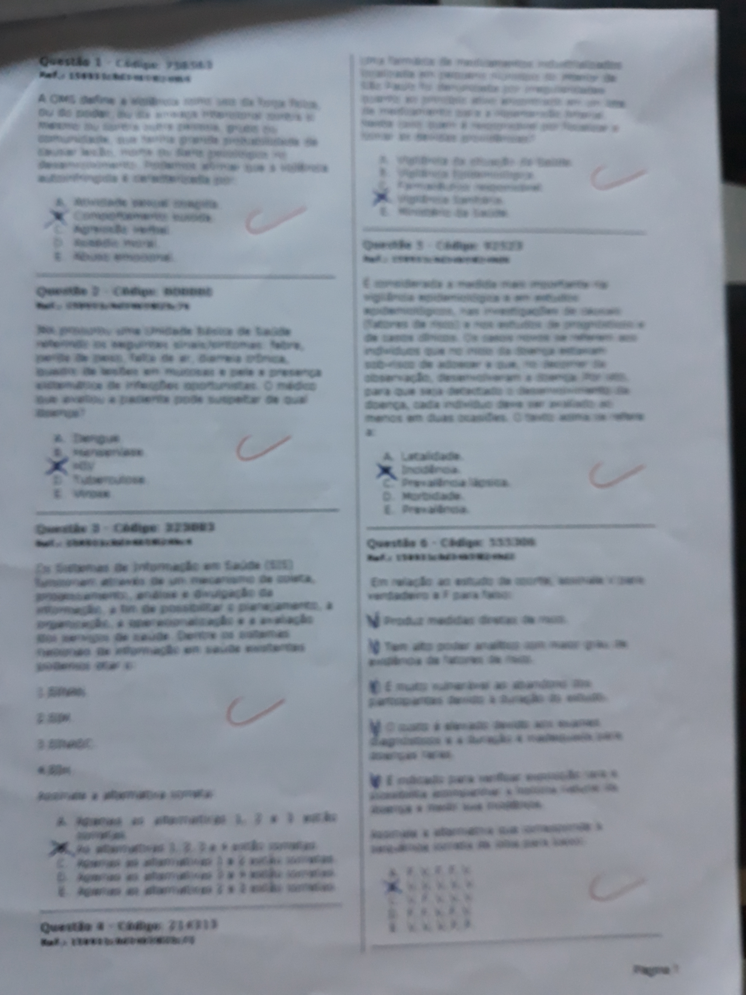 Prova Saúde Coletiva Unopar - REVOEDUCA Prova Saúde Coletiva Unopar - REVOEDUCA