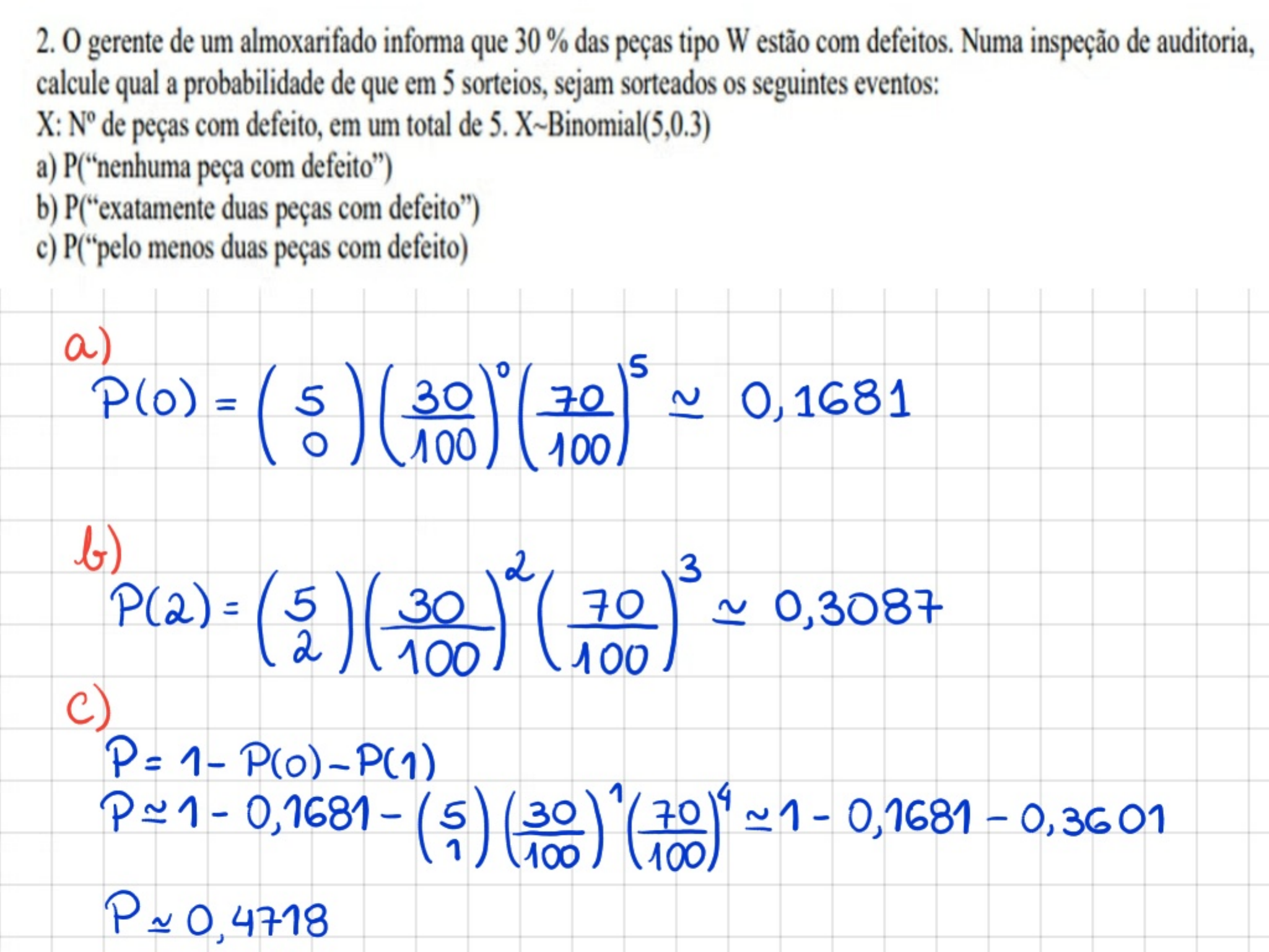 Probabilidade e estatística - Probabilidade e Estatística