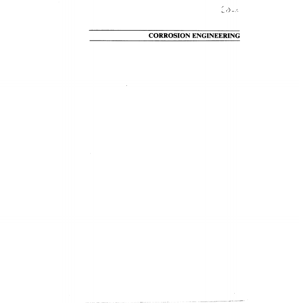 Corrosion Engineering 3rd ed Mars G. Fontana (McGraw Hill, 1987) - Corrosão
