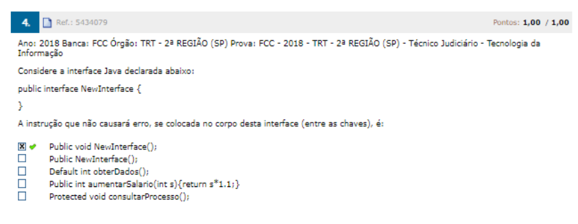 ProgramaÇÃo Orientada A Objetos Em Java Prova 04 Linguagem De Programação Java