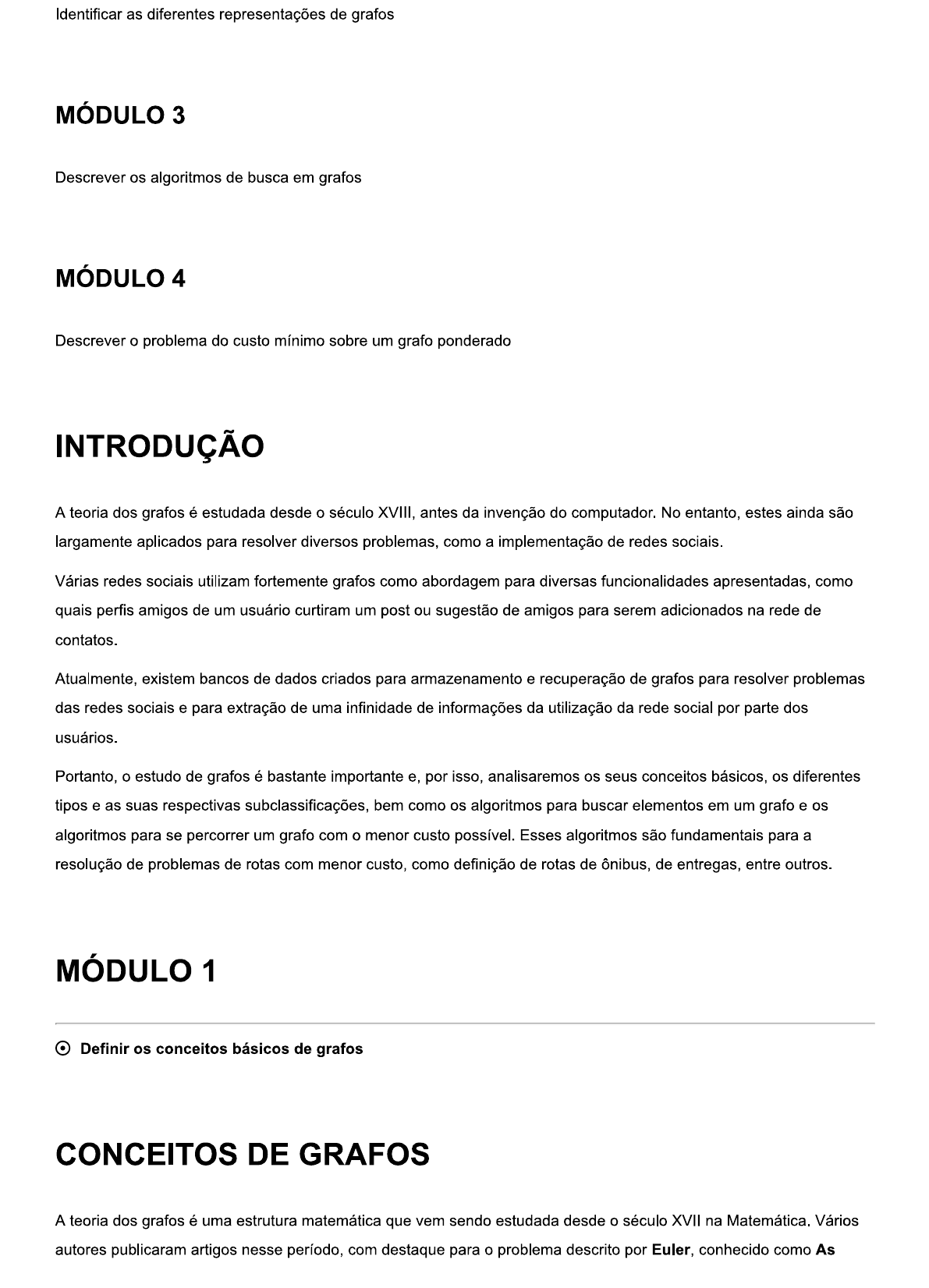 Tema 5 Algoritmos em Grafos - Algoritmos Avançados e Aplicações Tema 5 Algoritmos em Grafos - Algoritmos Avançados e Aplicações