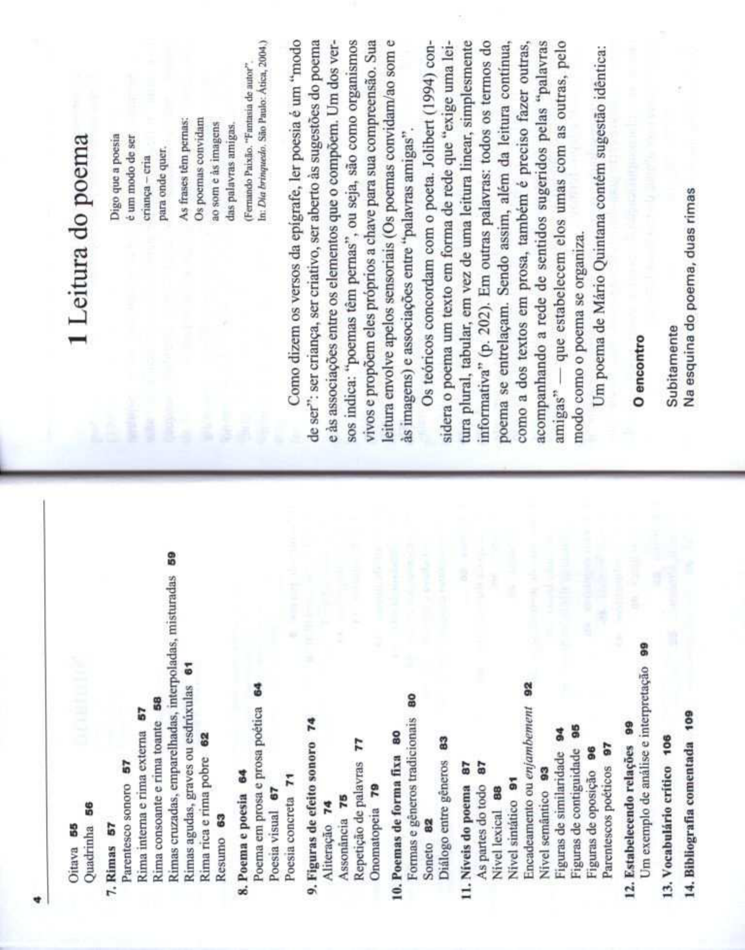 VERSOS SONS E RITMOS - Literatura