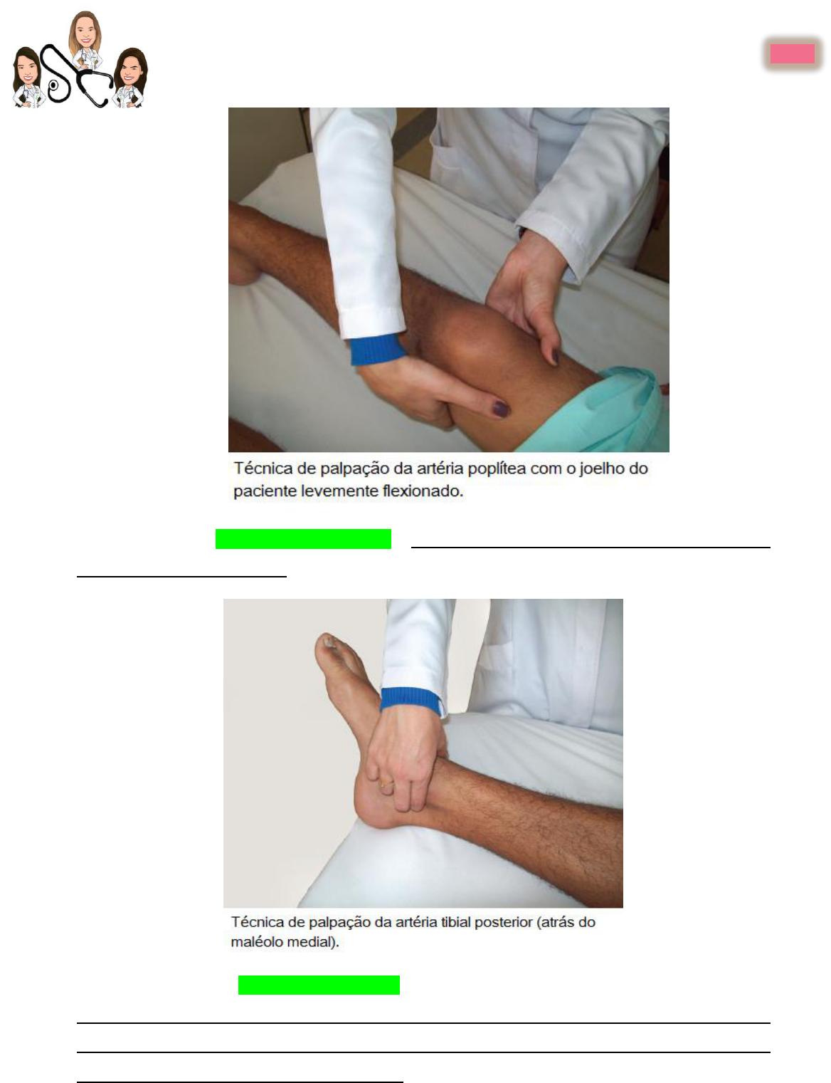 Palpacao Da Arteria Poplitea Má Circulação O Que é, Causas,