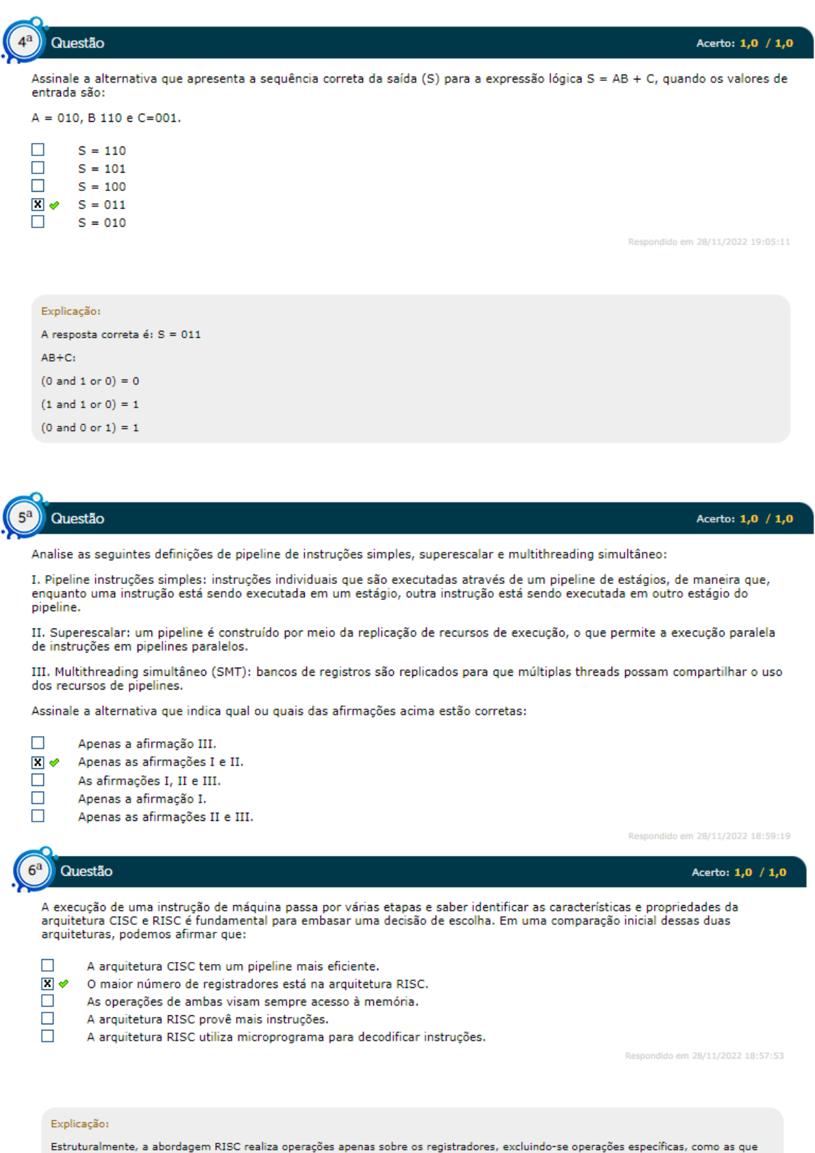 ARQUITETURA DE COMPUTADORES - Arquitetura de Computadores