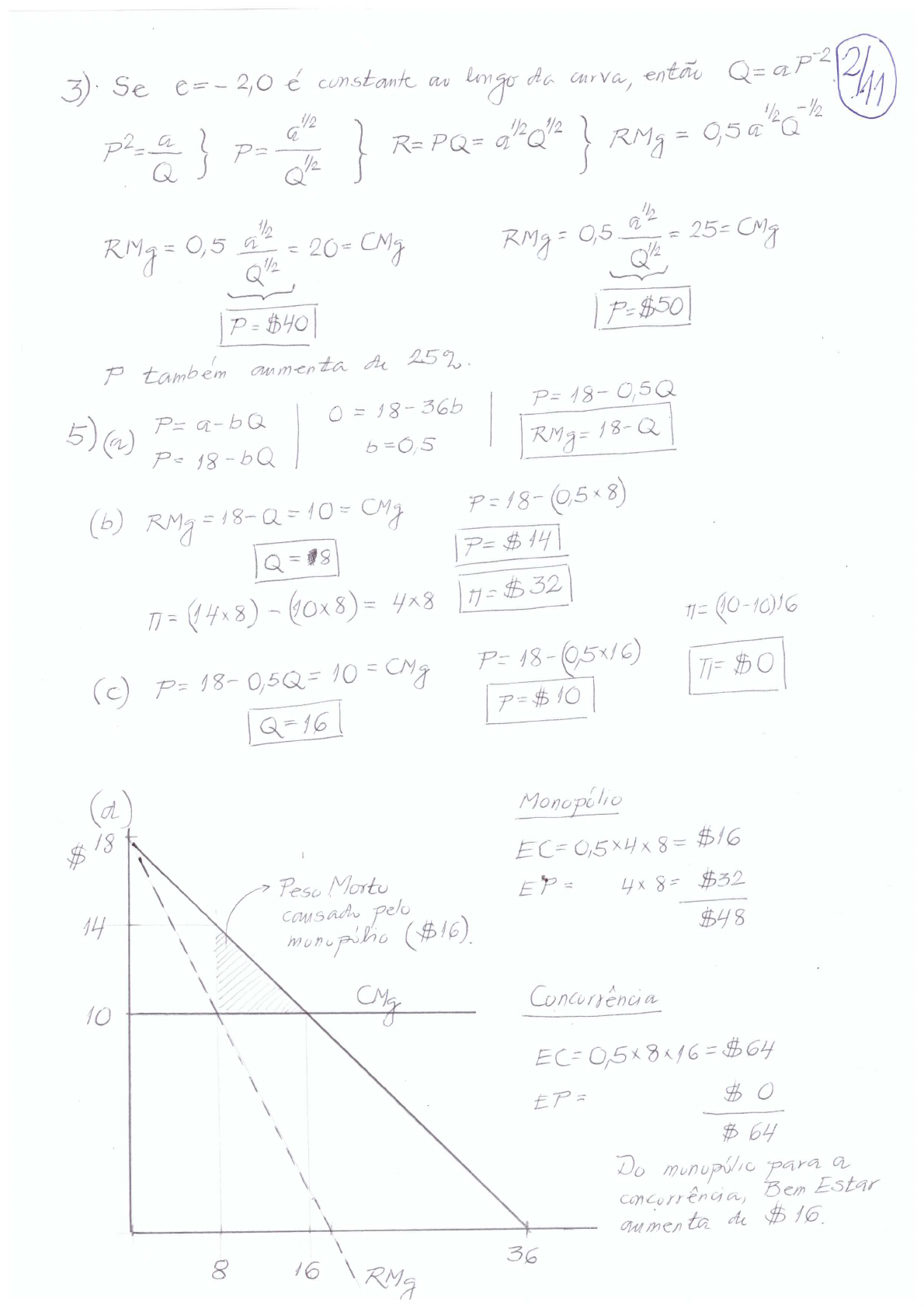 Cap 10 exercicio pindick - Economia I