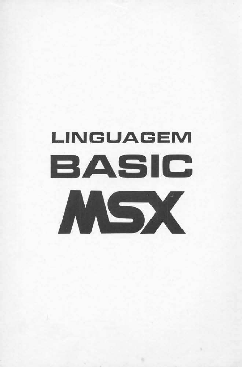 Linguagem Basic MSX - Programação I