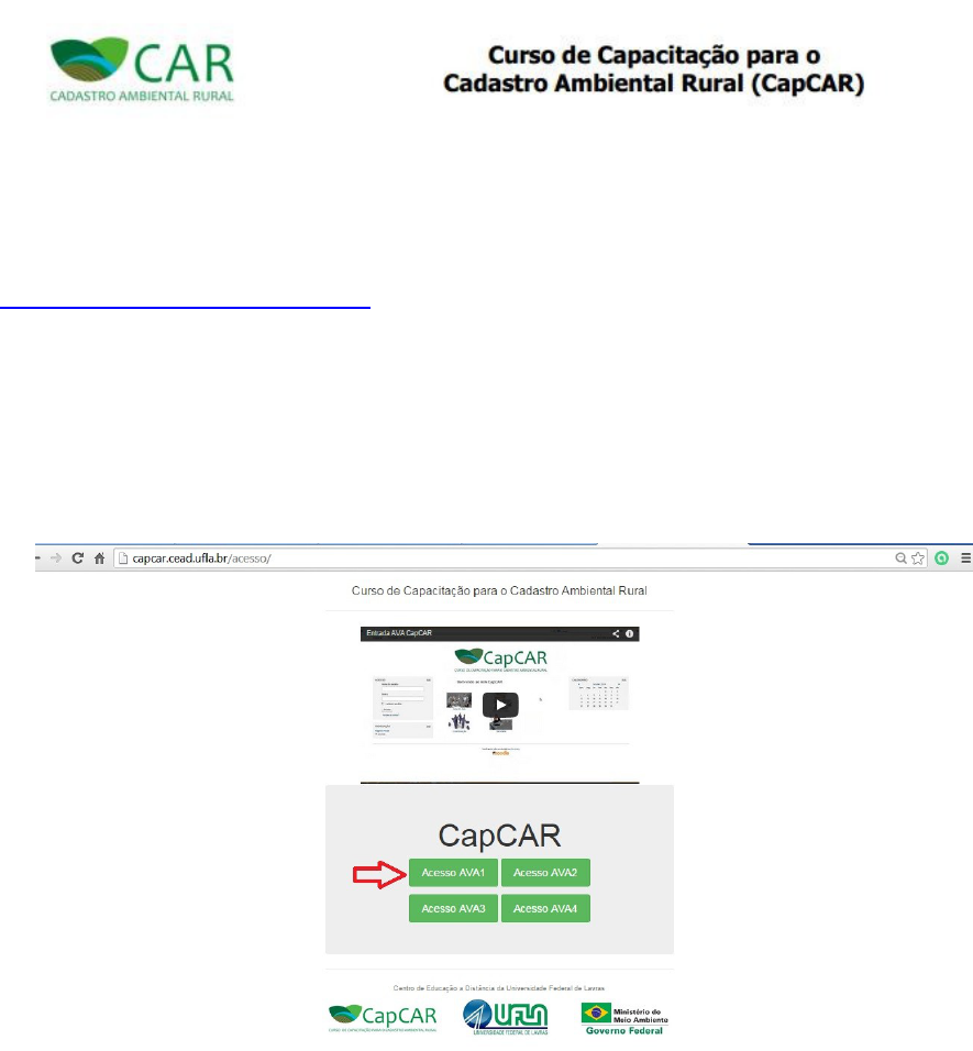 TextoGuia 1.1 ambientaccedilatildeo ava t3 - Capcar Capacitação em Car