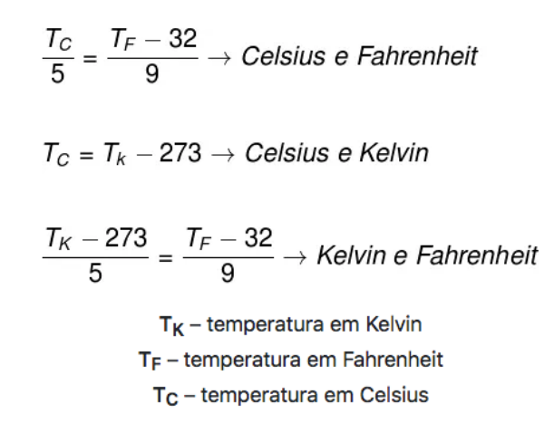 Termologia - Cálculo I