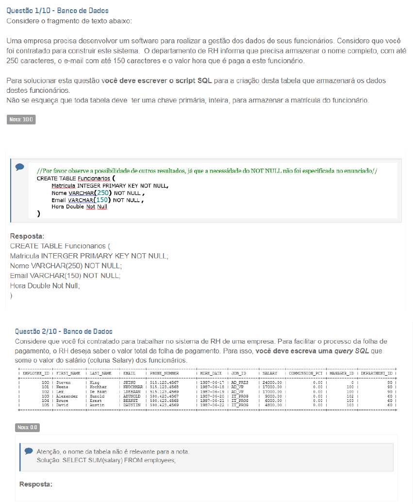 Atividade Pratica Banco de Dados - Banco de Dados I