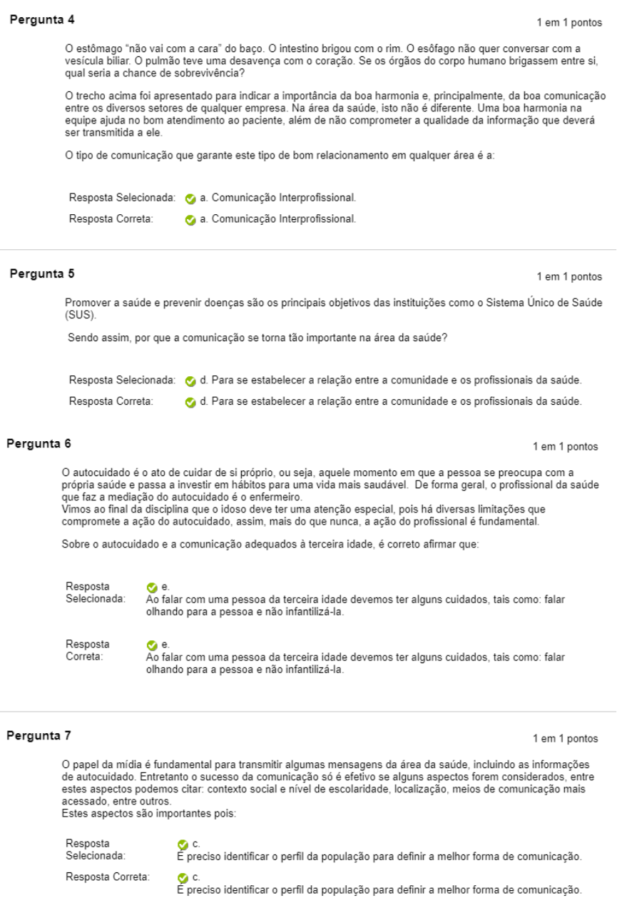 PROVA A5 EAD EDUCAÇÃO E COMUNICAÇÃO EM SAÚDE - Educação e Comunicação ...