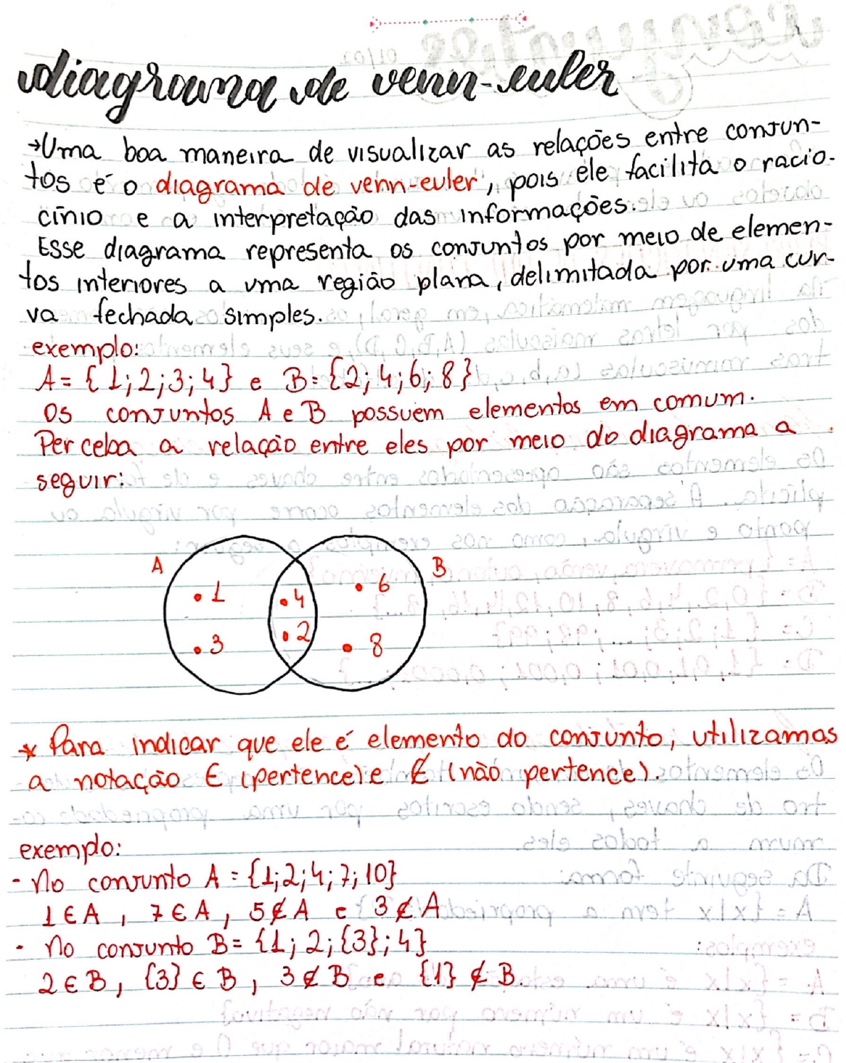 Conjuntos ( união, interseção e diferença ) - Matematica - Matemática Conjuntos ( união, interseção e diferença ) - Matematica - Matemática