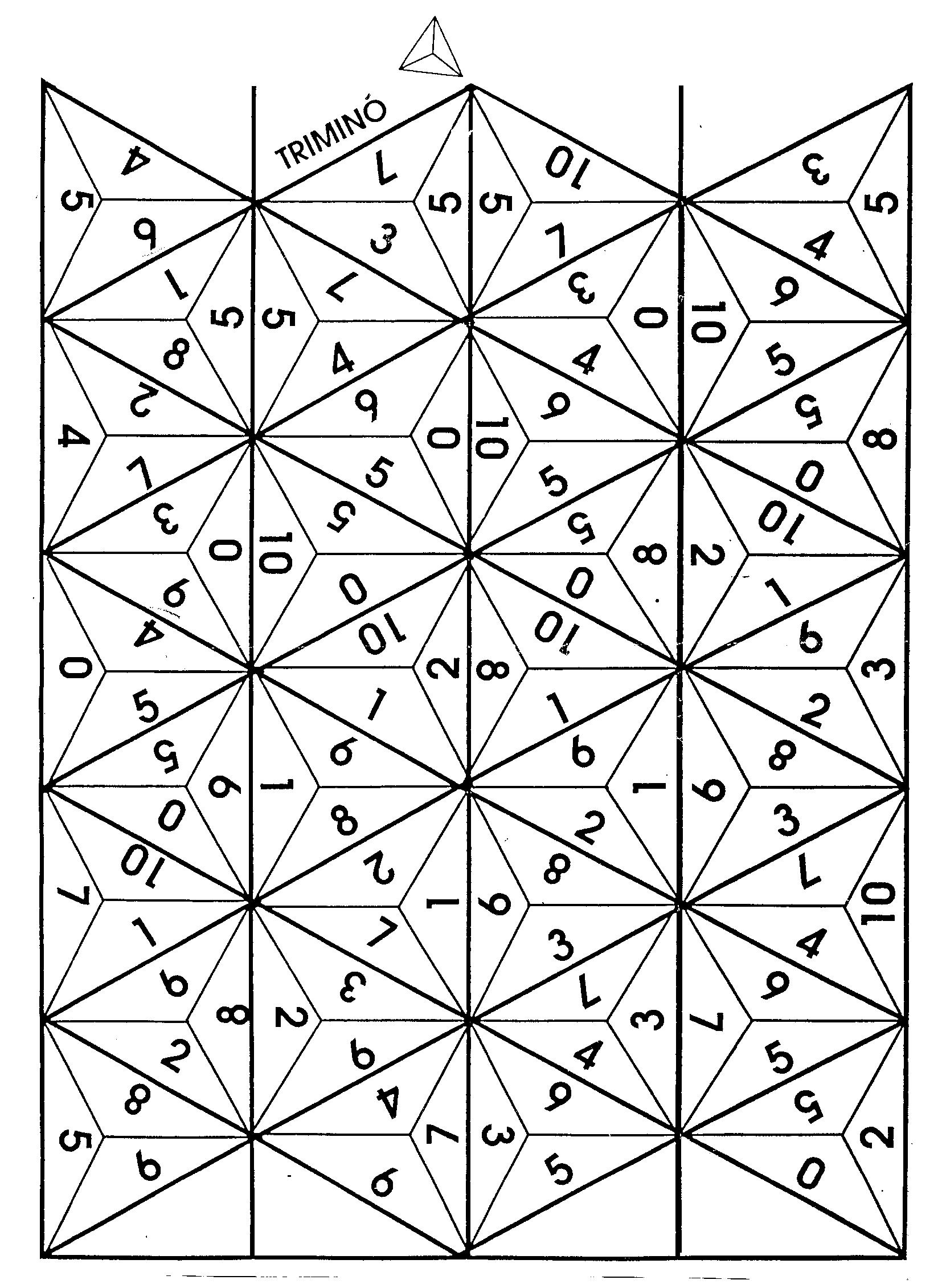 TRIMINÓ BASE 10 FL01 - Neuropsicopedagogia Clinica