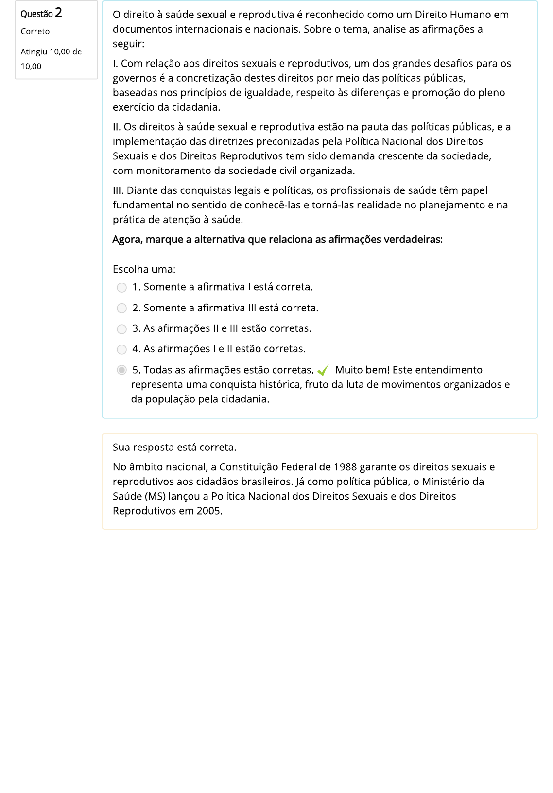 Exercício Avaliativo Atenção à Saúde Sexual E Reprodutiva Do Homem