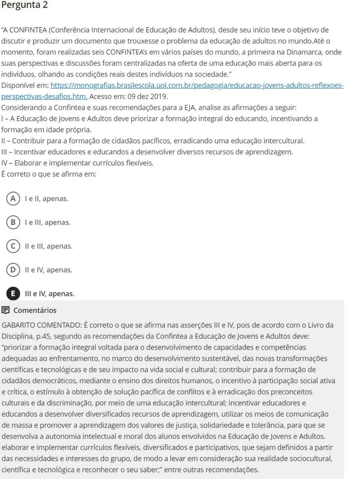 Fundamentos e Metodologia EJA Exercício do conhecimento - Fundamentos e ... Fundamentos e Metodologia EJA Exercício do conhecimento - Fundamentos e ...