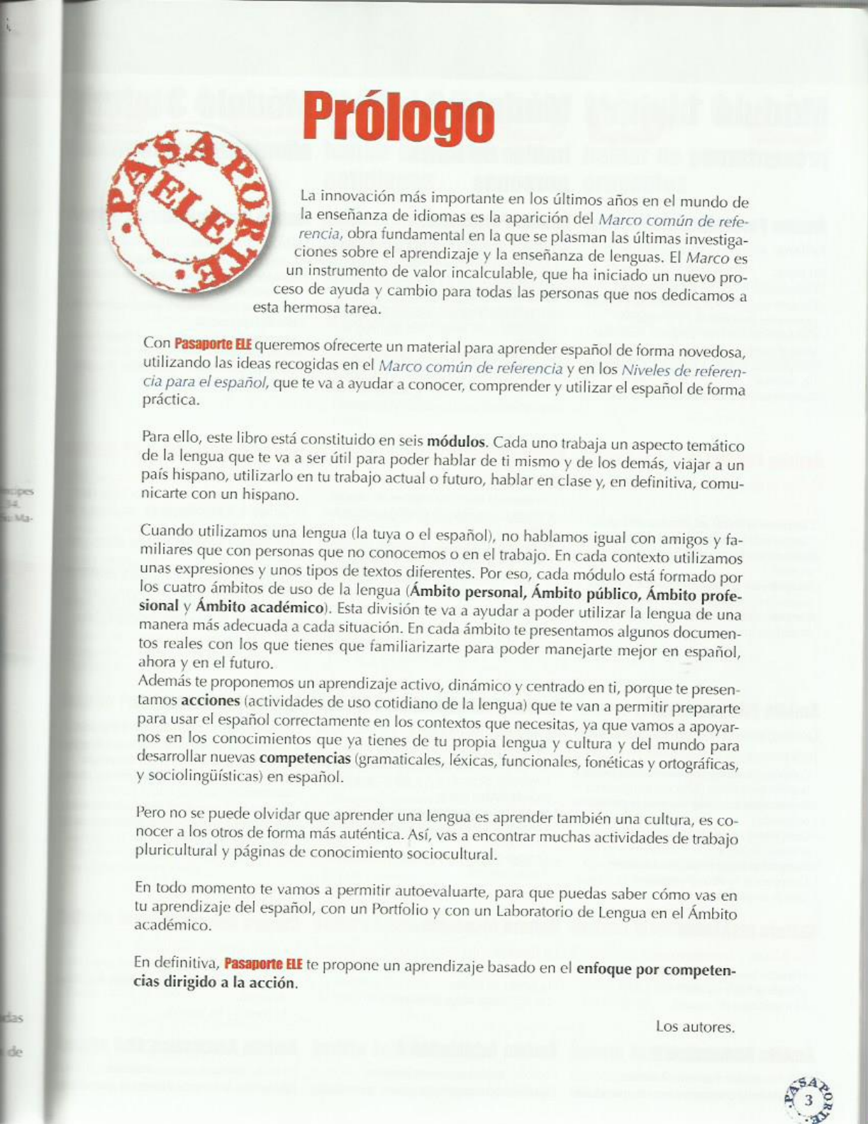 Pasaporte A1 (libro del alumno) - Linguística I