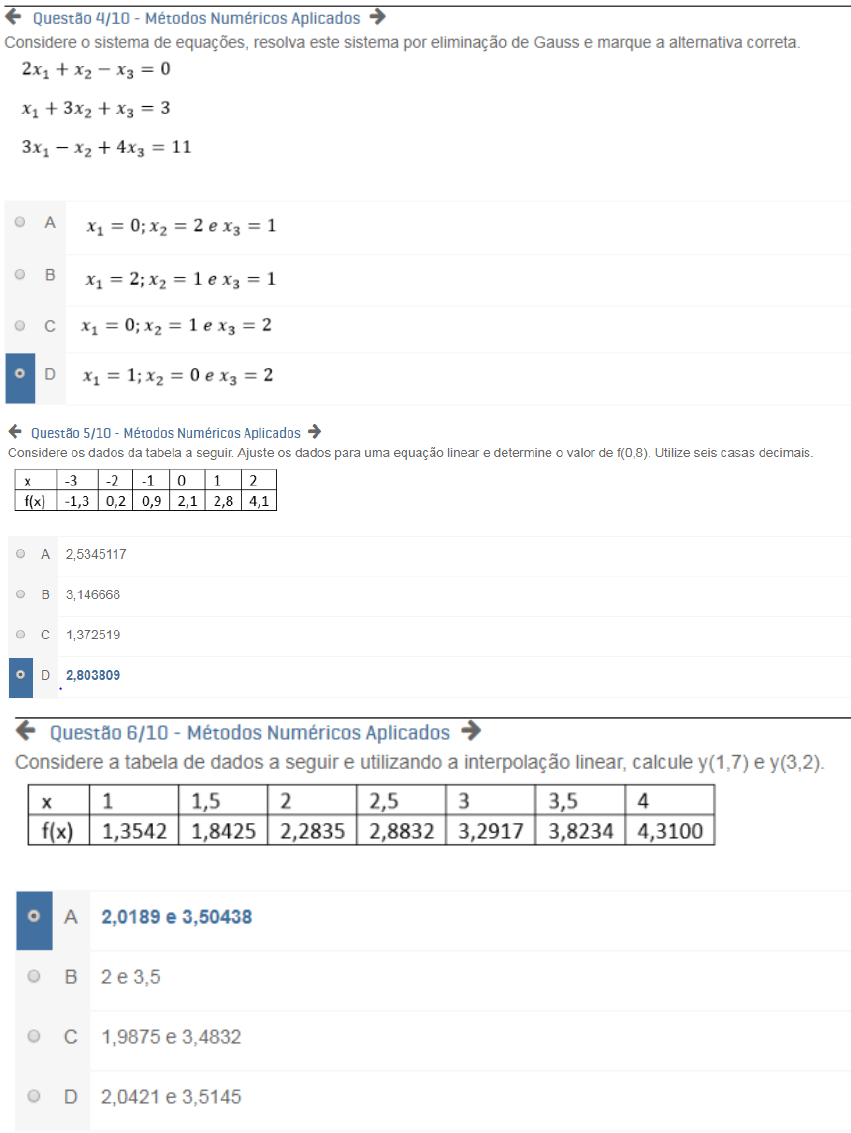 atividade pratica Metodos numericos aplicados - Engenharia
